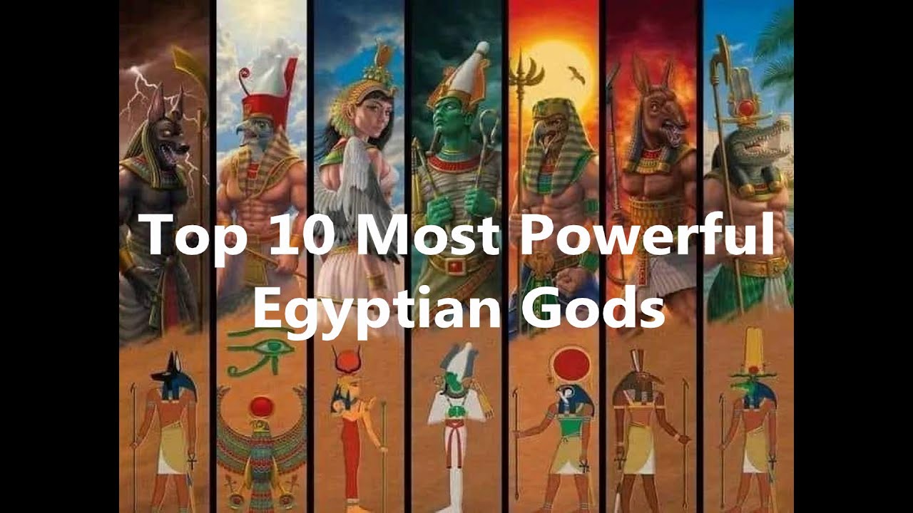 Top 10 Most Powerful Egyptian Gods – The Divine Rulers of Mythology ...