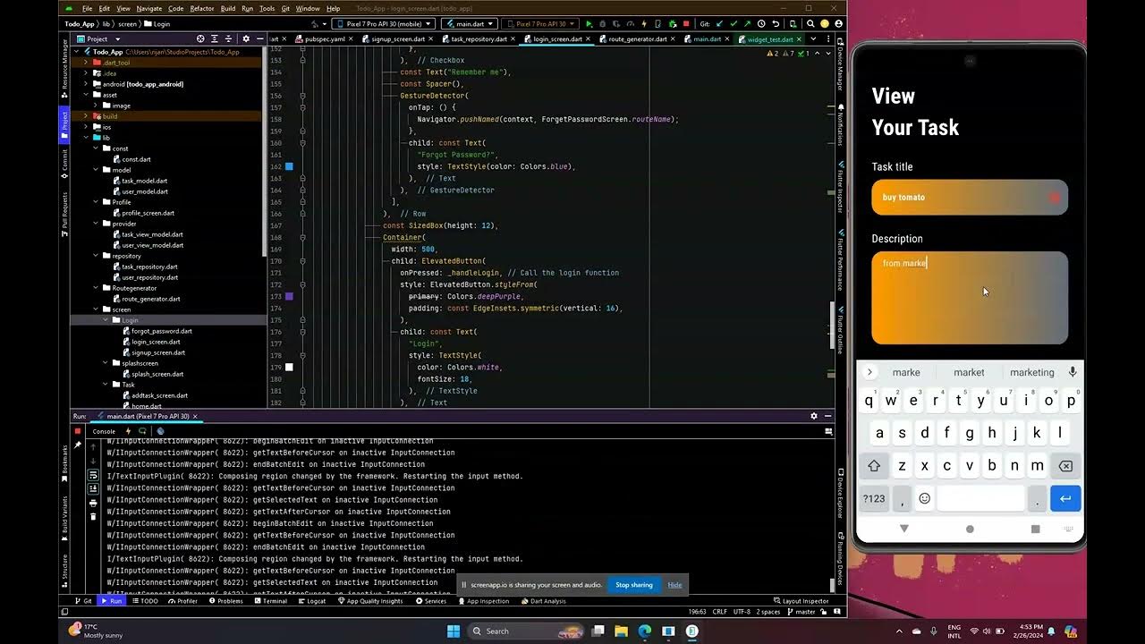 Flutter Assignment - Todo App - YouTube