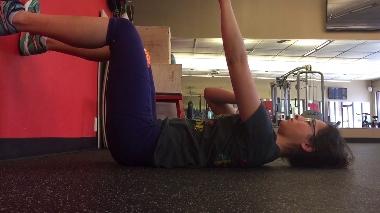 Supine Reach - YouTube