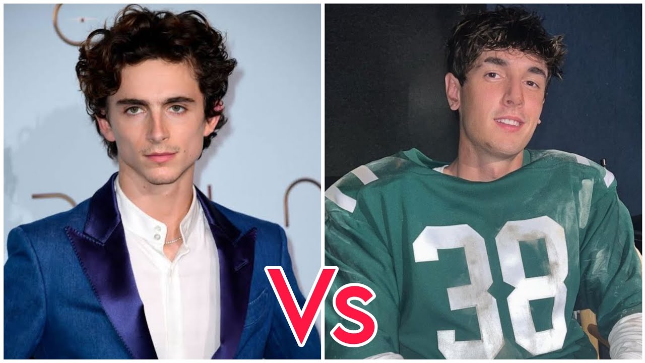Timothée Chalamet vs Bryce Hall Lifestyle Comparison - YouTube