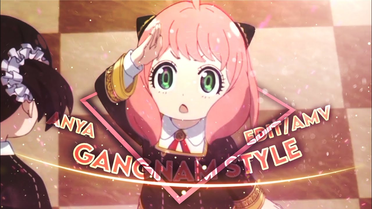 Gangnam Style "Spy X Family" Anya EDIT/AMV Alight Motion (Free Preset ...