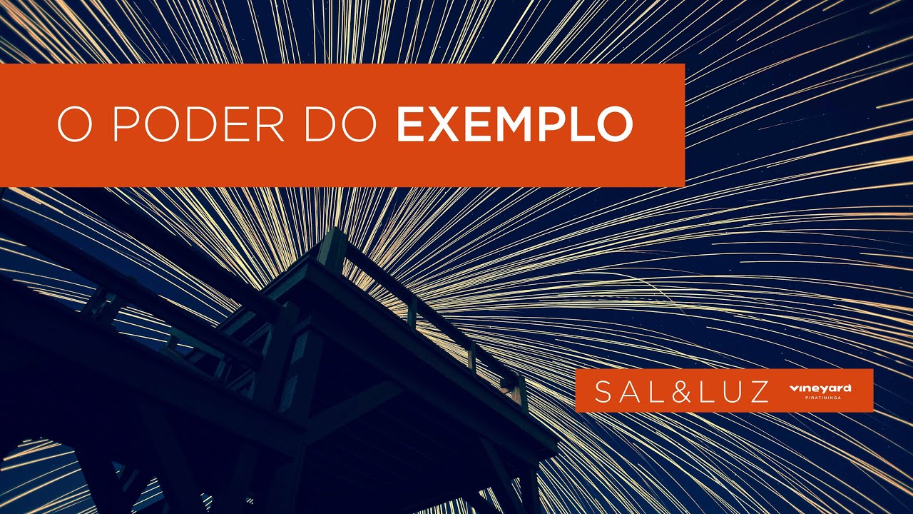 O PODER DO EXEMPLO, por Milton Lucas - YouTube