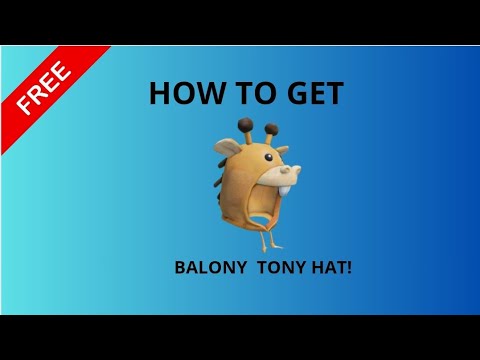 [UGC EVENT] How to get BALONY TONY HAT in THE FLOOR IS LAVA! | Roblox ...