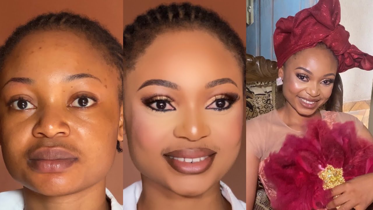 CLIENT MAKEUP TRANSFORMATION /subtle glam - YouTube