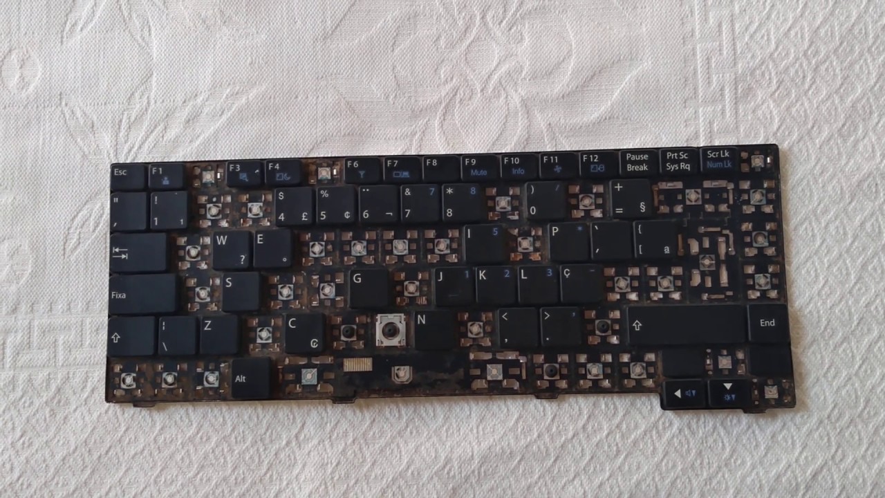 Teclado Notebook LG C400 - YouTube