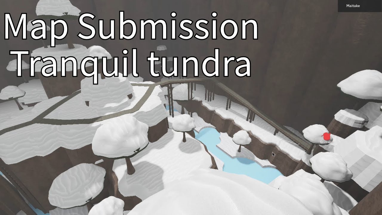 Map Submission Tranquil Tundra Tower Heroes - YouTube