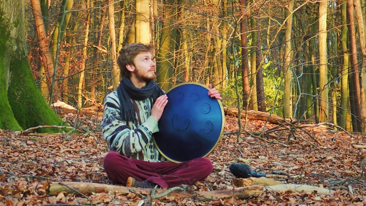 FOREST TALES | Breathing Rivers | Relaxing handpan music in nature ...