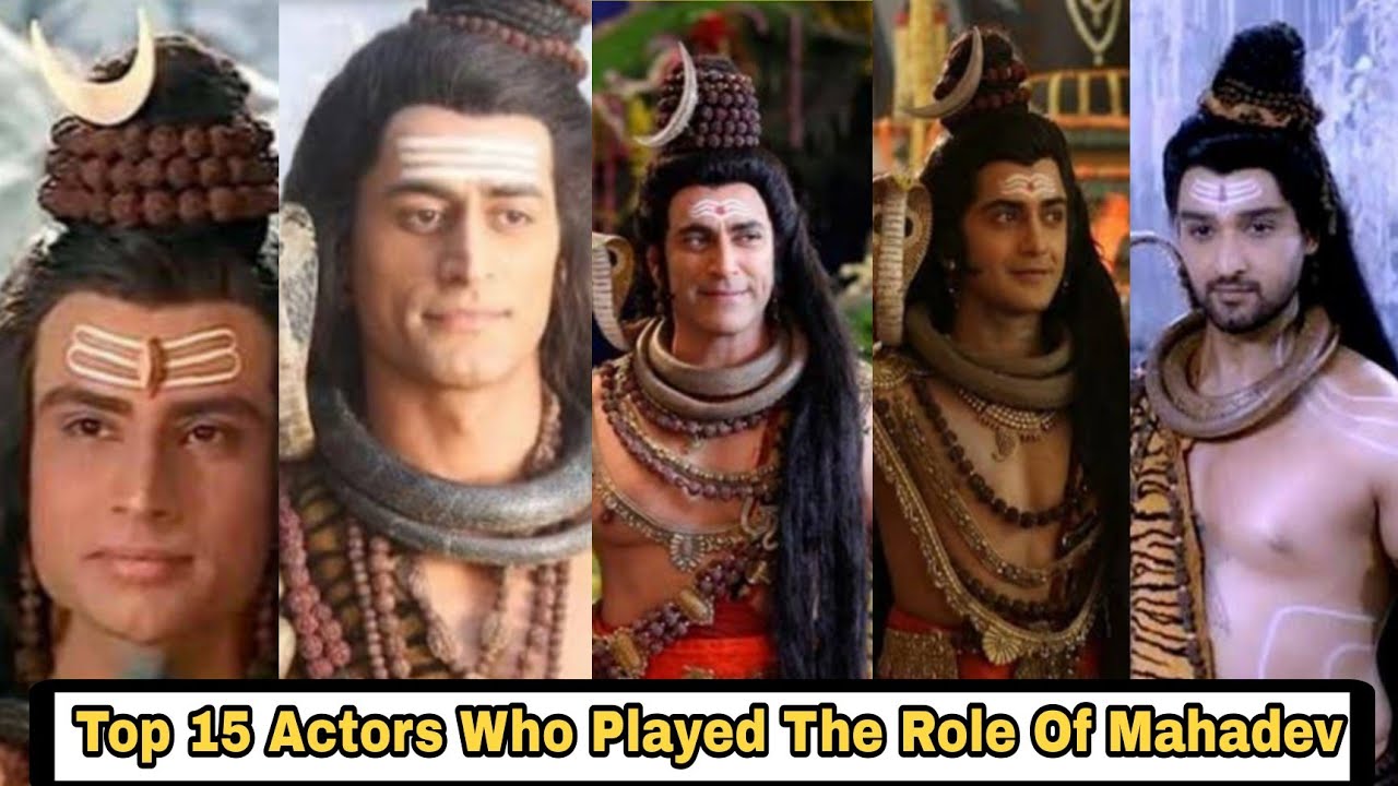 Top 15 Actors Who Played The Role Of Mahadev - YouTube