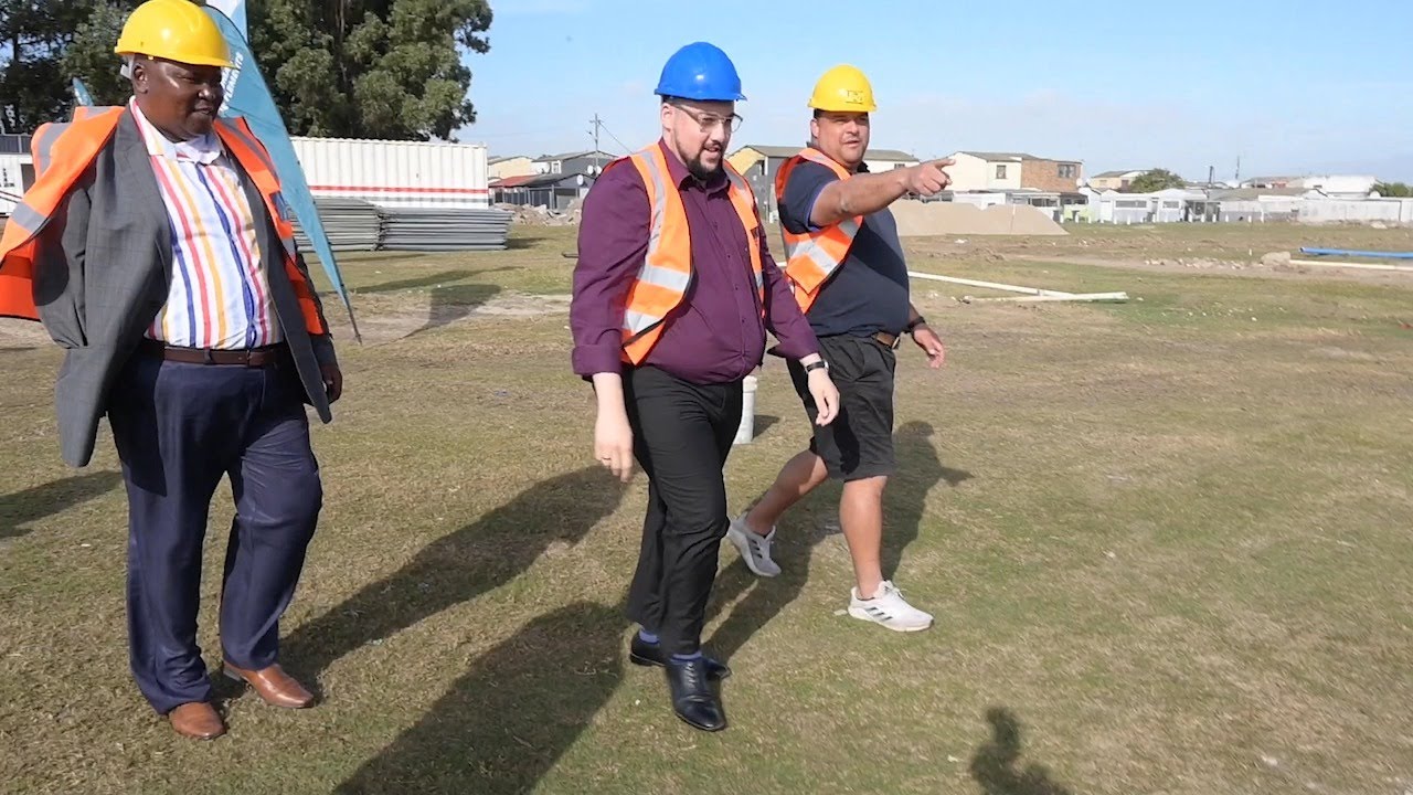 The City turned sod at the City’s Bonteheuwel Infill housing project ...