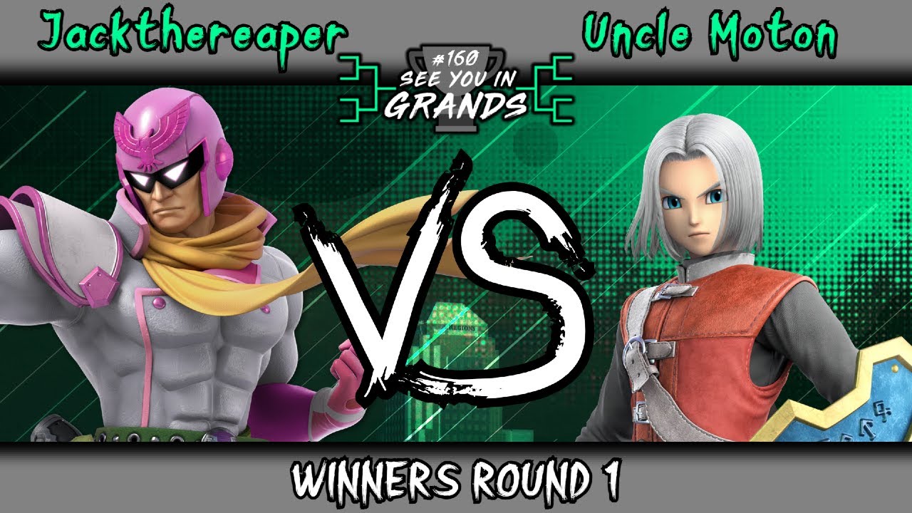 Jackthereaper (Captain Falcon) vs Uncle Moton (Hero) - WR1 - See You in Grands #160 - YouTube