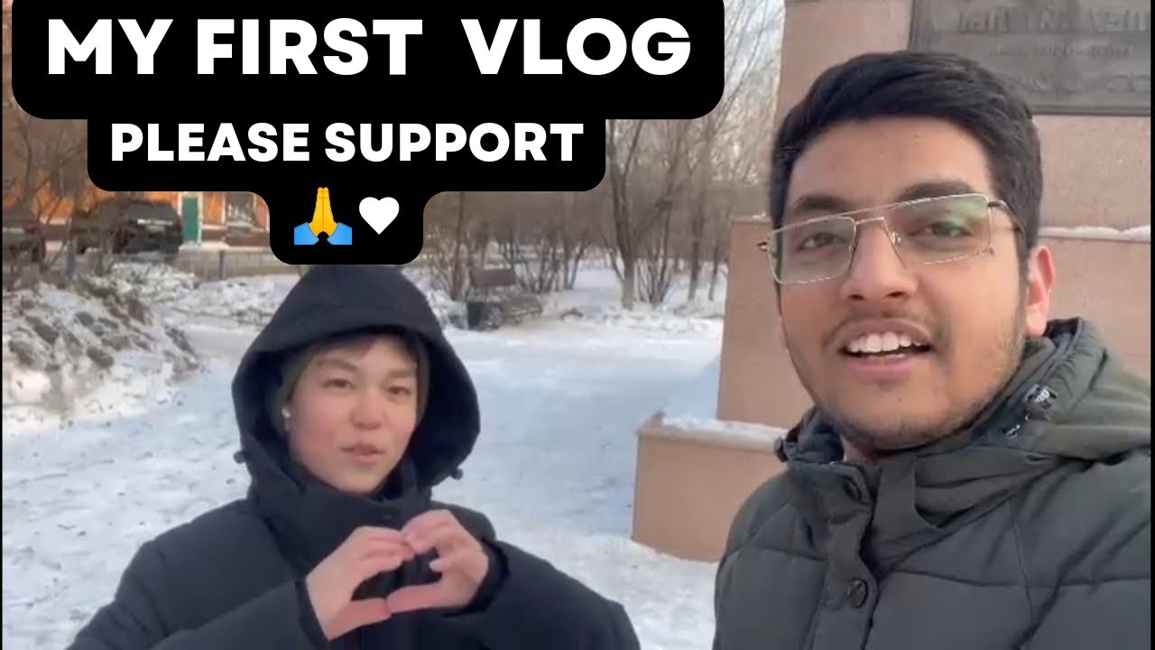My First Vlog ♥️ || My First Video On Youtube || Mustafa Vlogs - YouTube