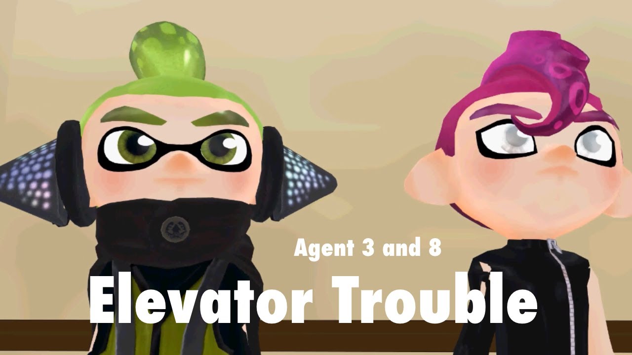 [MMD Splatoon] Elevator Trouble - Agent 3 and 8 - YouTube