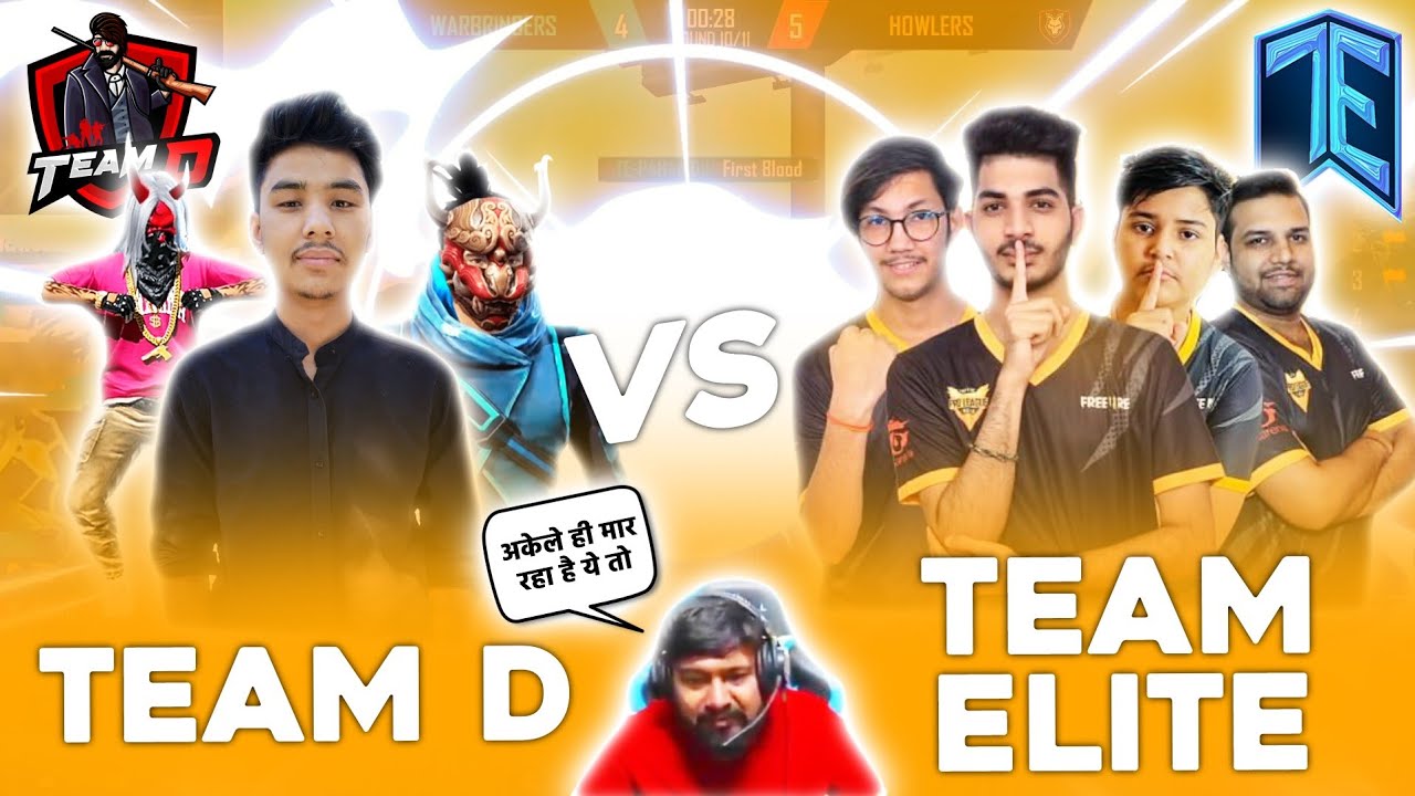 Team Elite Vs Team D | One Man Army👽 - YouTube