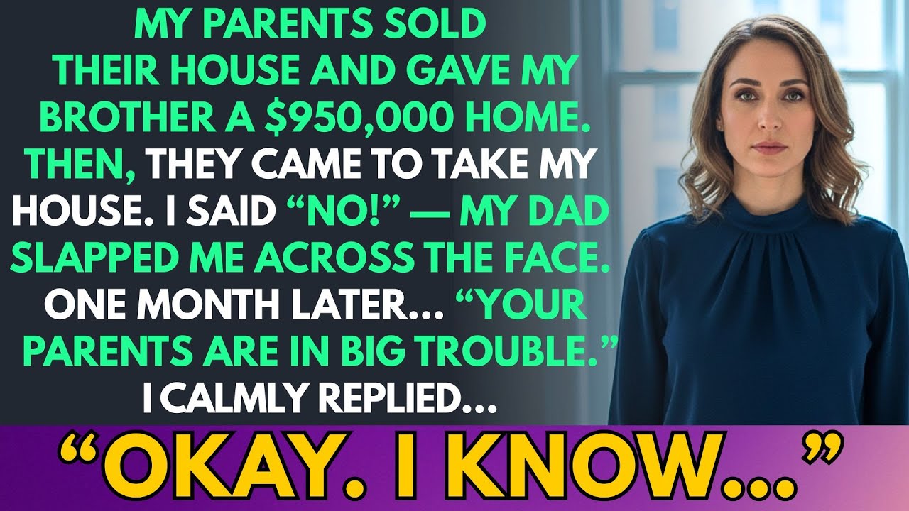 My Parents Gave My Brother a $950K Home. Then, They Came to Take My ...