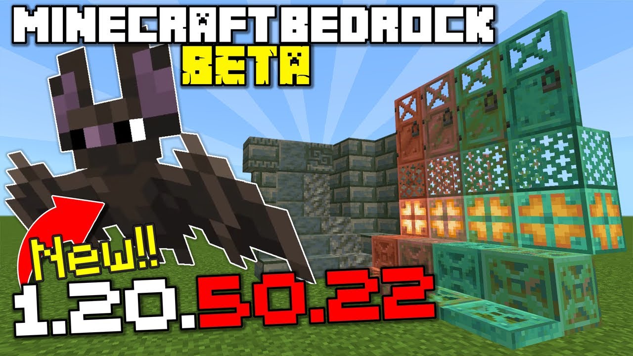 LES NOUVEAUX BLOCKS SONT LA!!! - Beta 1.20.50.22 de Minecraft Bedrock ...