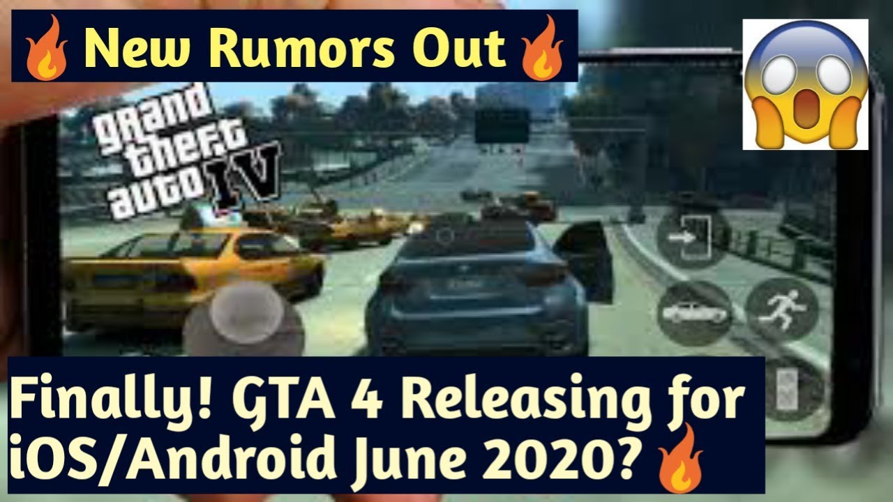 GTA 4 for Android Official Release in June 2020?? Rockstar Games Full ...