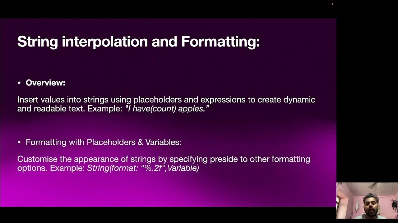 String in Swift Programming language. - YouTube