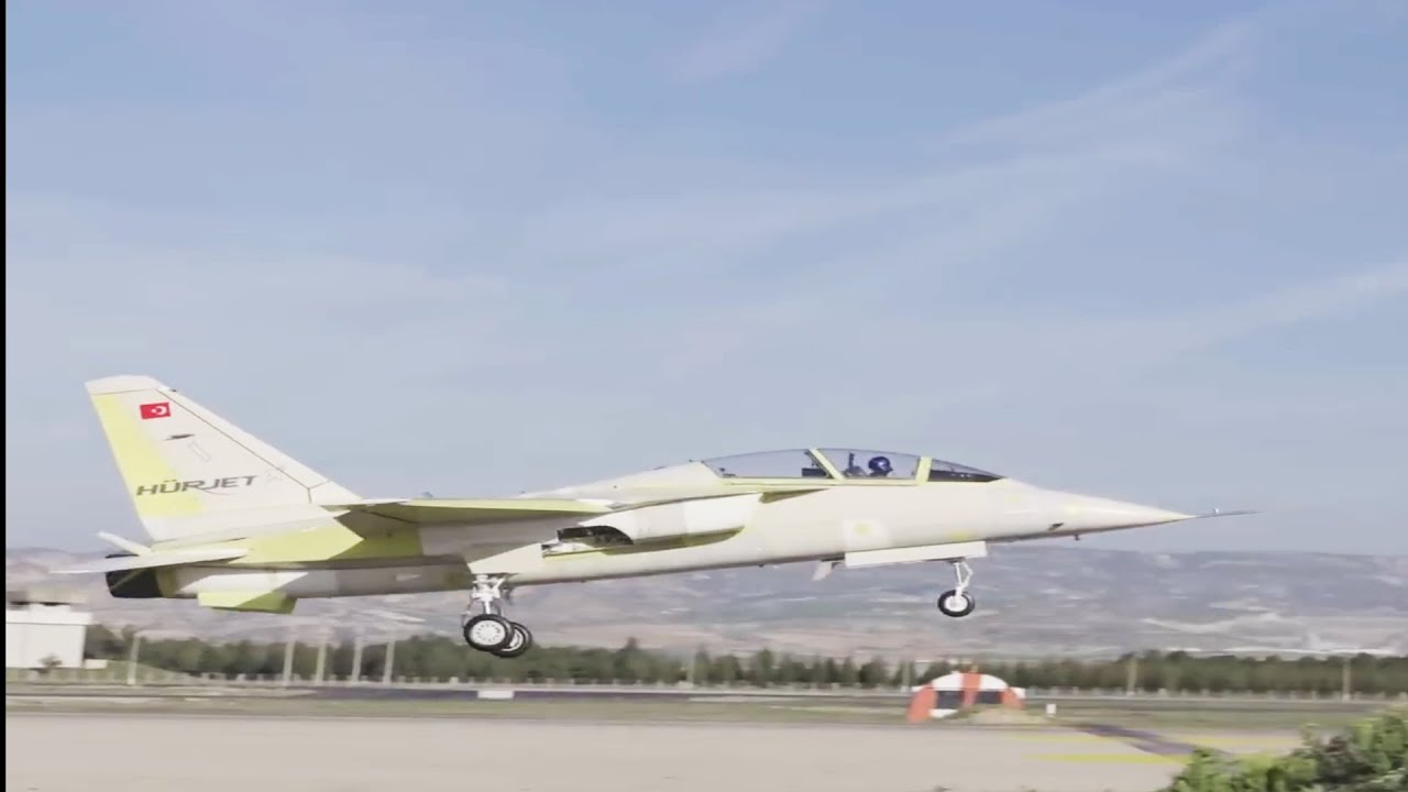 Türkiye Reaches New History: HURJET Flew For The First Time - YouTube