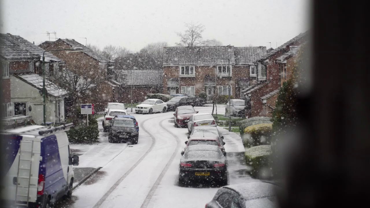 Snow Fall Time Lapse - YouTube