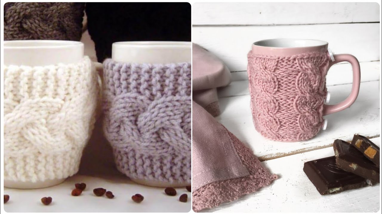 SO PRETTY AND CUTE FREE CROCHET MUGS COVER PATTERN DESIGN AND IDEAS FOR ...