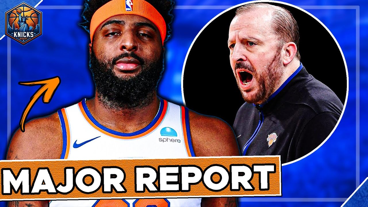 Knicks Insider REVEALS Major Mitchell Robinson Injury Update... - YouTube