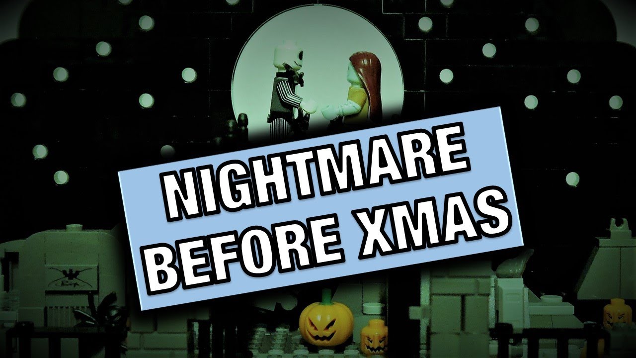 Lego MOC Nightmare Before Christmas Jack Skellington and Sally in the ...