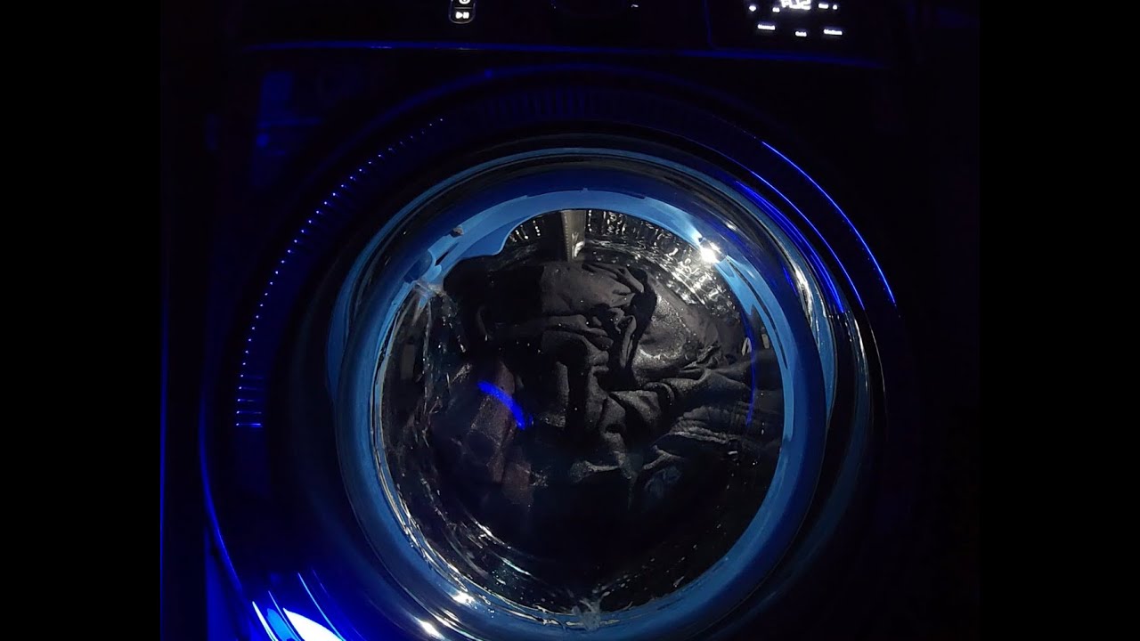 GE UltraFresh Washer "Cold Wash" (Cold) Full Cycle with AutoDose - YouTube