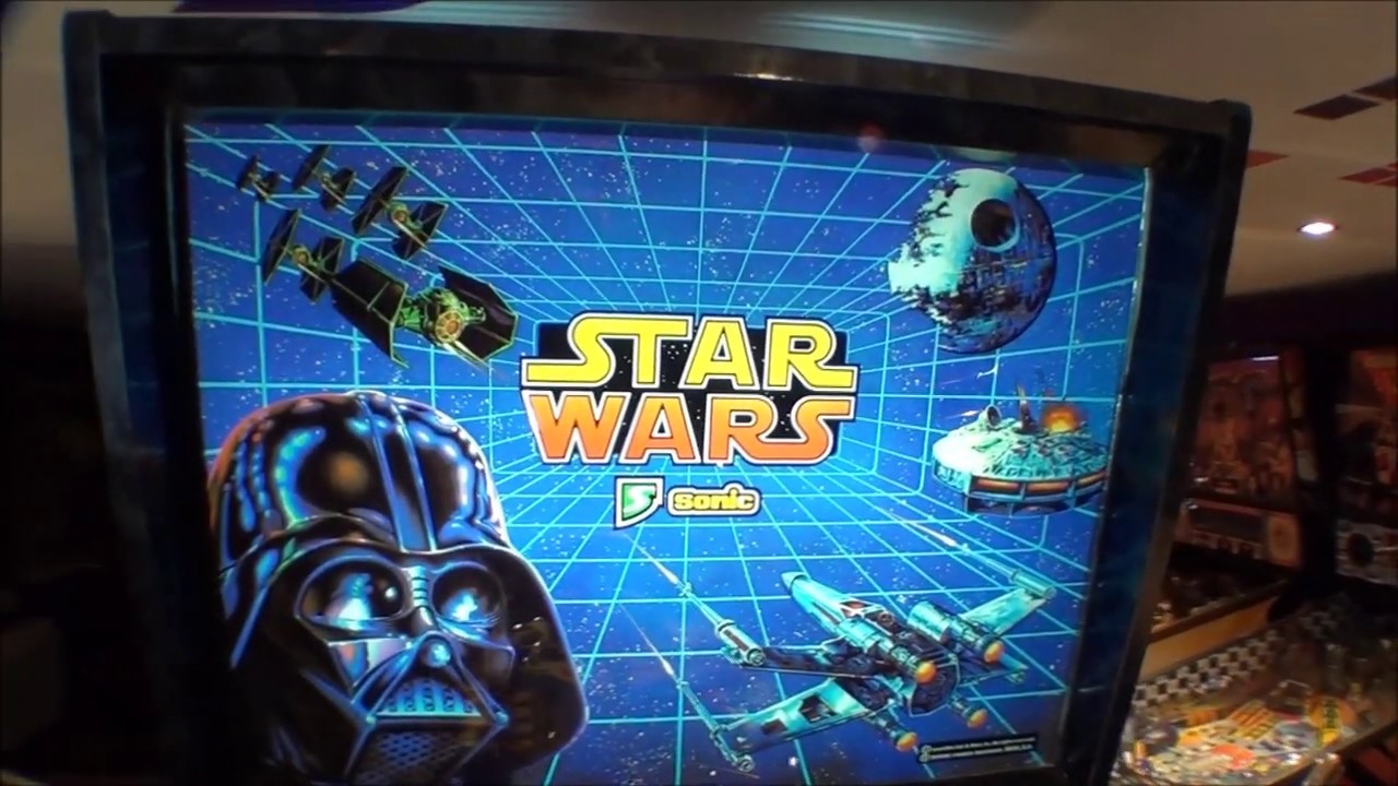 Segasa-Sonic Star Wars Pinball Machine - YouTube