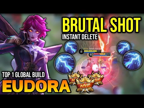 EUDORA BEST BUILD 2022 | BUILD TOP 1 GLOBAL EUDORA GAMEPLAY | MOBILE ...