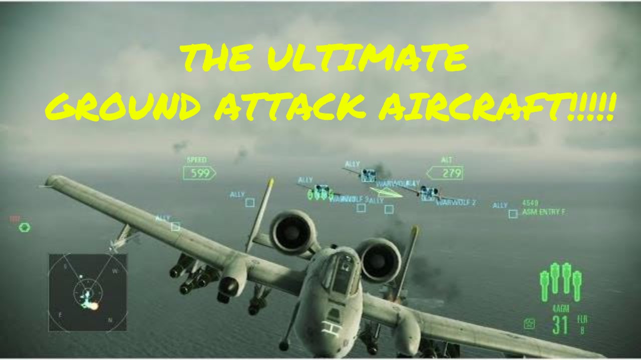 💯ACE COMBAT ASSAULT HORIZON-A-10 THUNDERBOLT AIRSTRIKE | GAMEPLAY ...