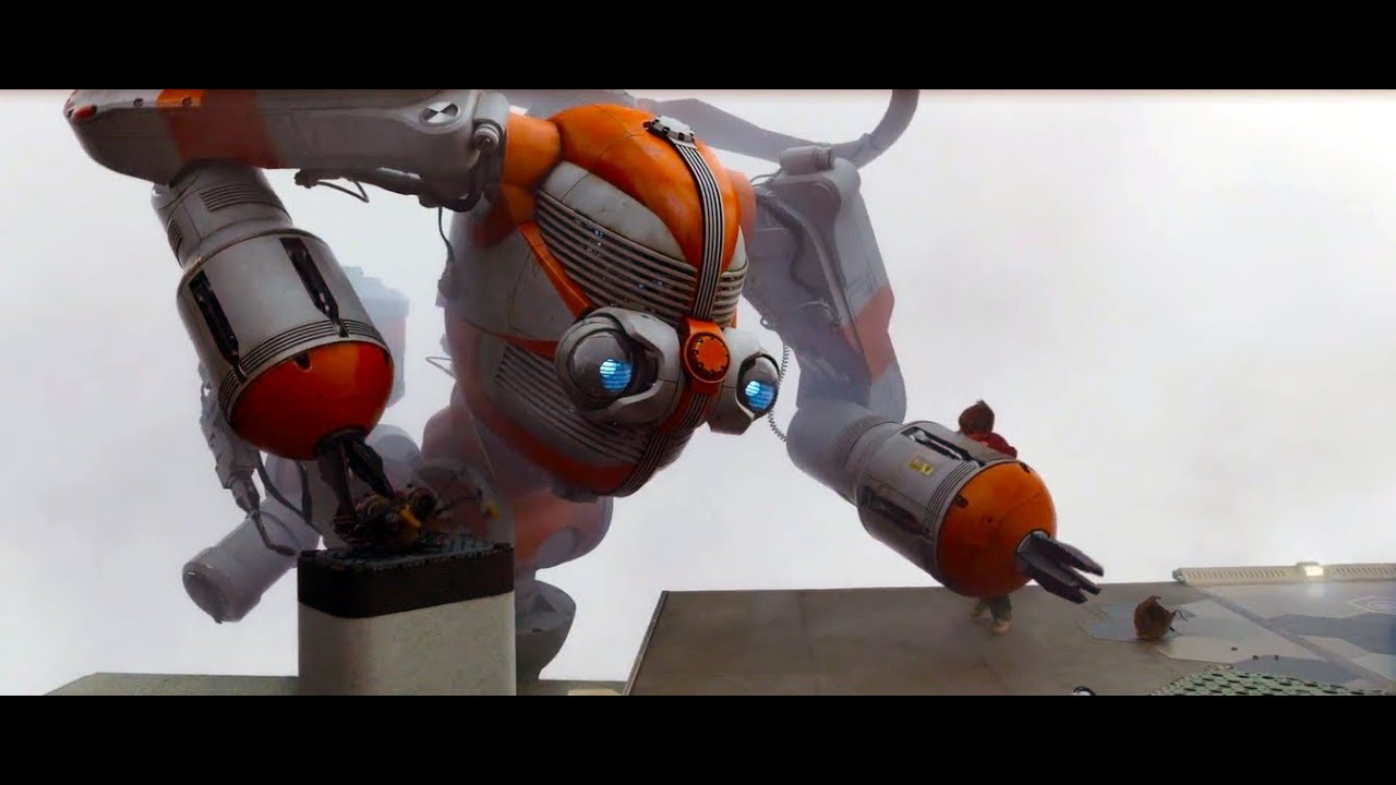 TOMORROWLAND MOVİE : Flying in The Future Scene HD - YouTube