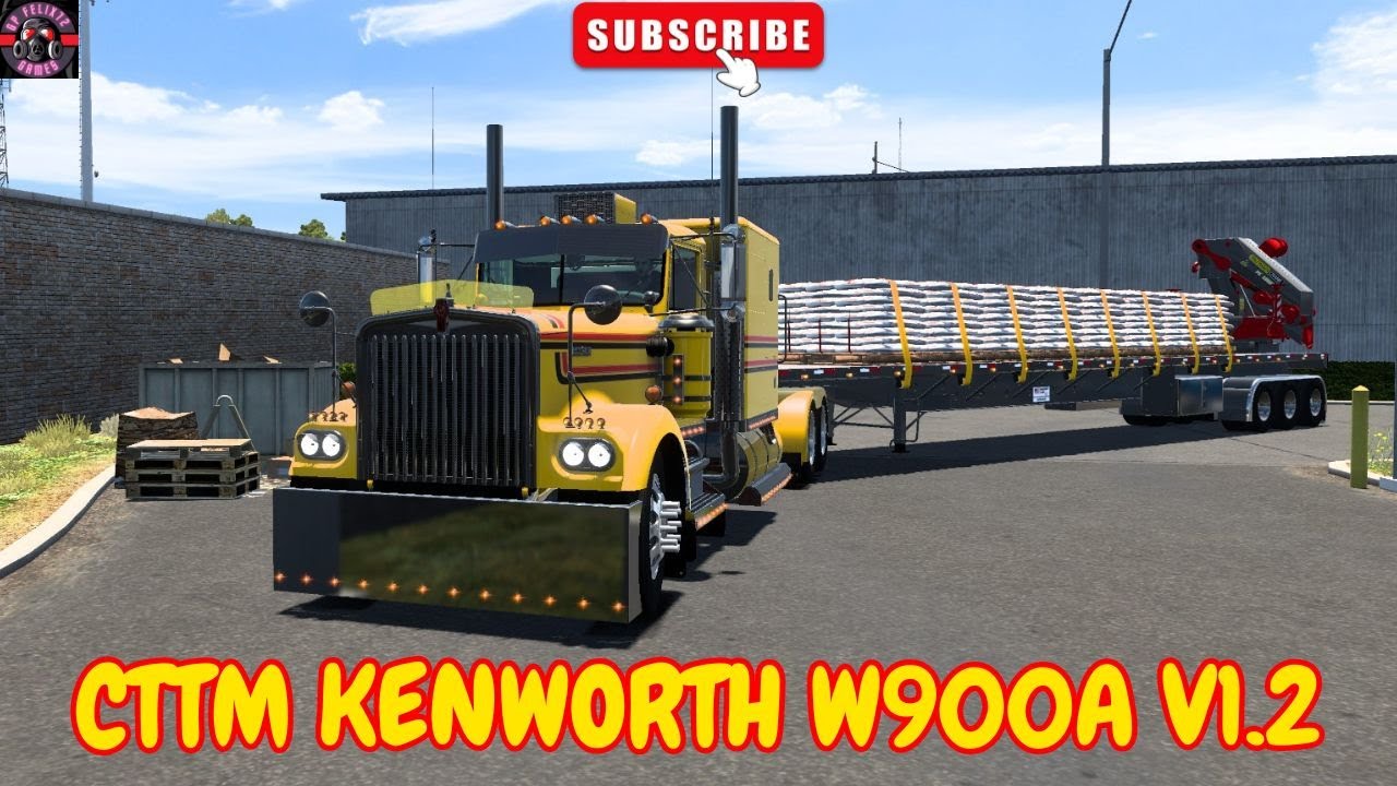 ATS Mods 1.49 - Free Mod CTTM Kenworth W900A v1.49 - American Truck ...
