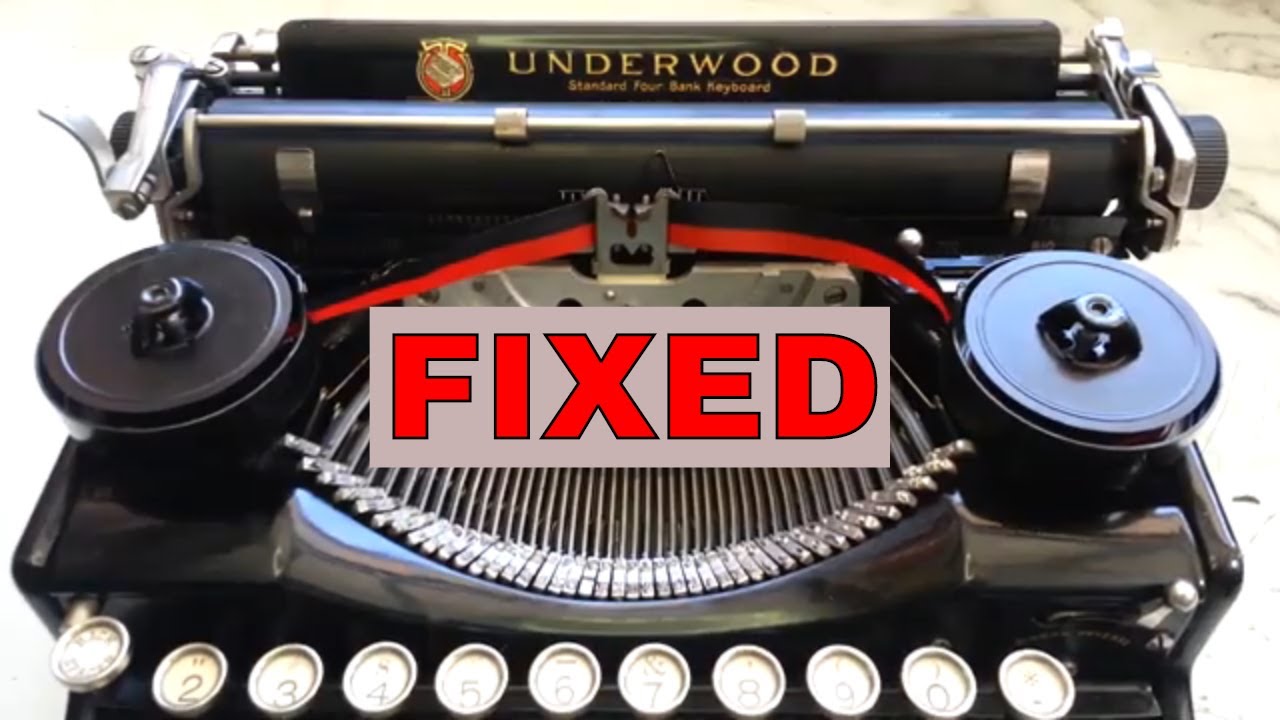 Typewriter Repair Evaluation, The Good The Bad and The Ugly, Part 2 ...
