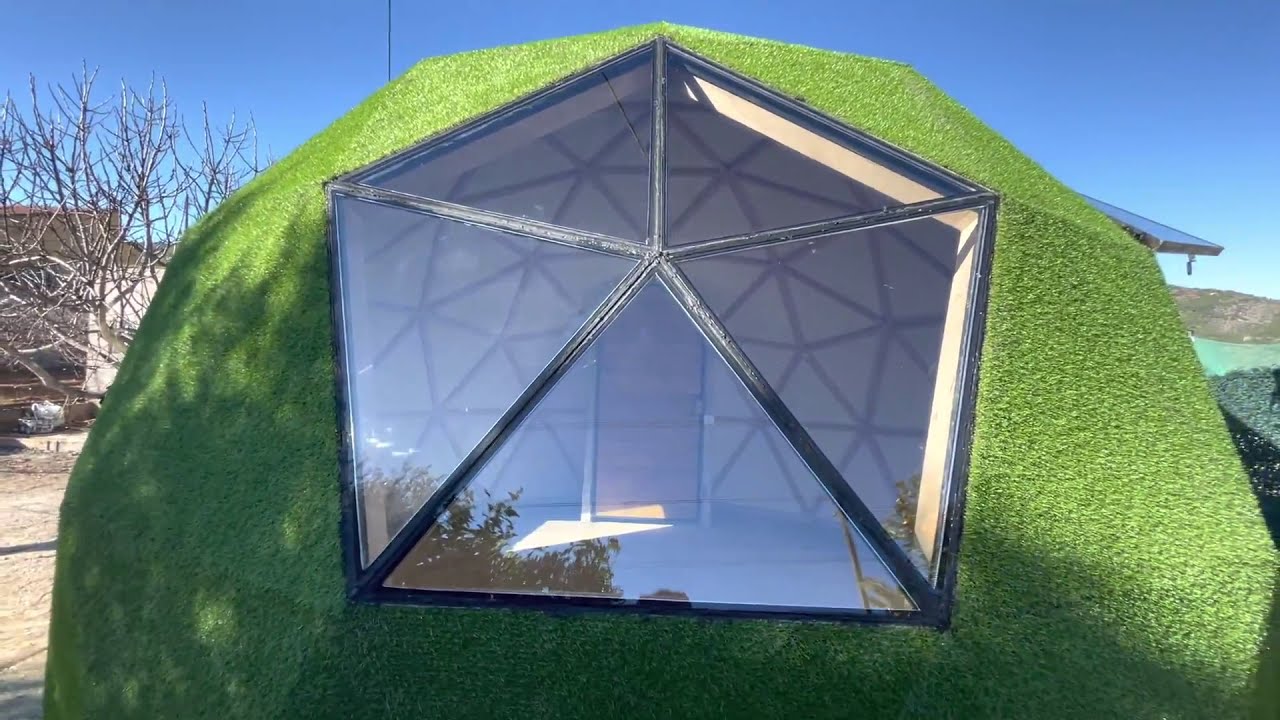 Interior de domo de 5 m de diámetro - YouTube