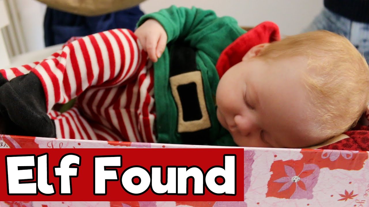 BABY ELF FOUND BY FAMILY! | Real Elf on the Shelf? - YouTube