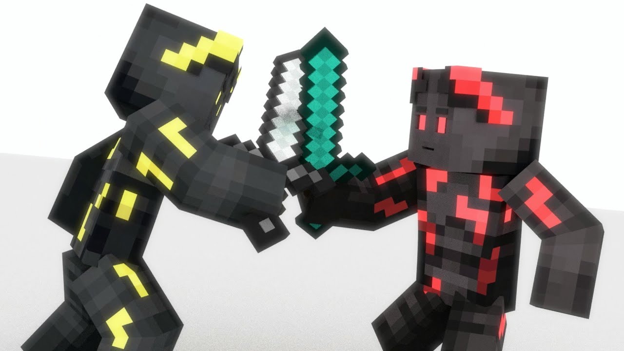 Fight animation test (Minecraft Animation)[Songs of War Fan-Made] - YouTube