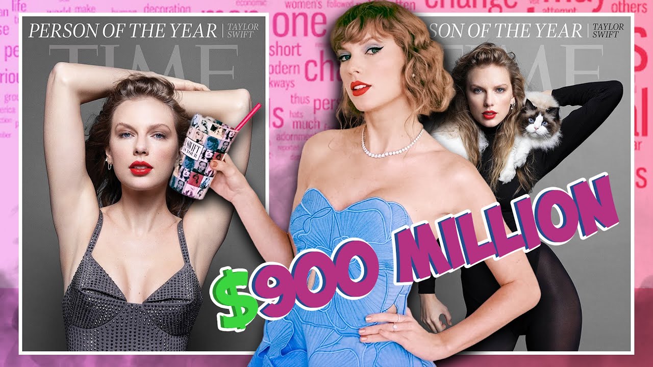Taylor Swift named Time's 'Person of the Year,' capping her record-breaking 2023 - YouTube
