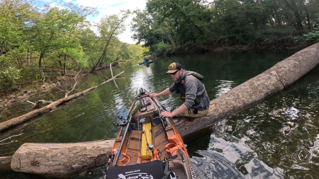 Ultra-Skinny Kayak Fishing for Smallmouth (Crescent Smallie 6-Month ...