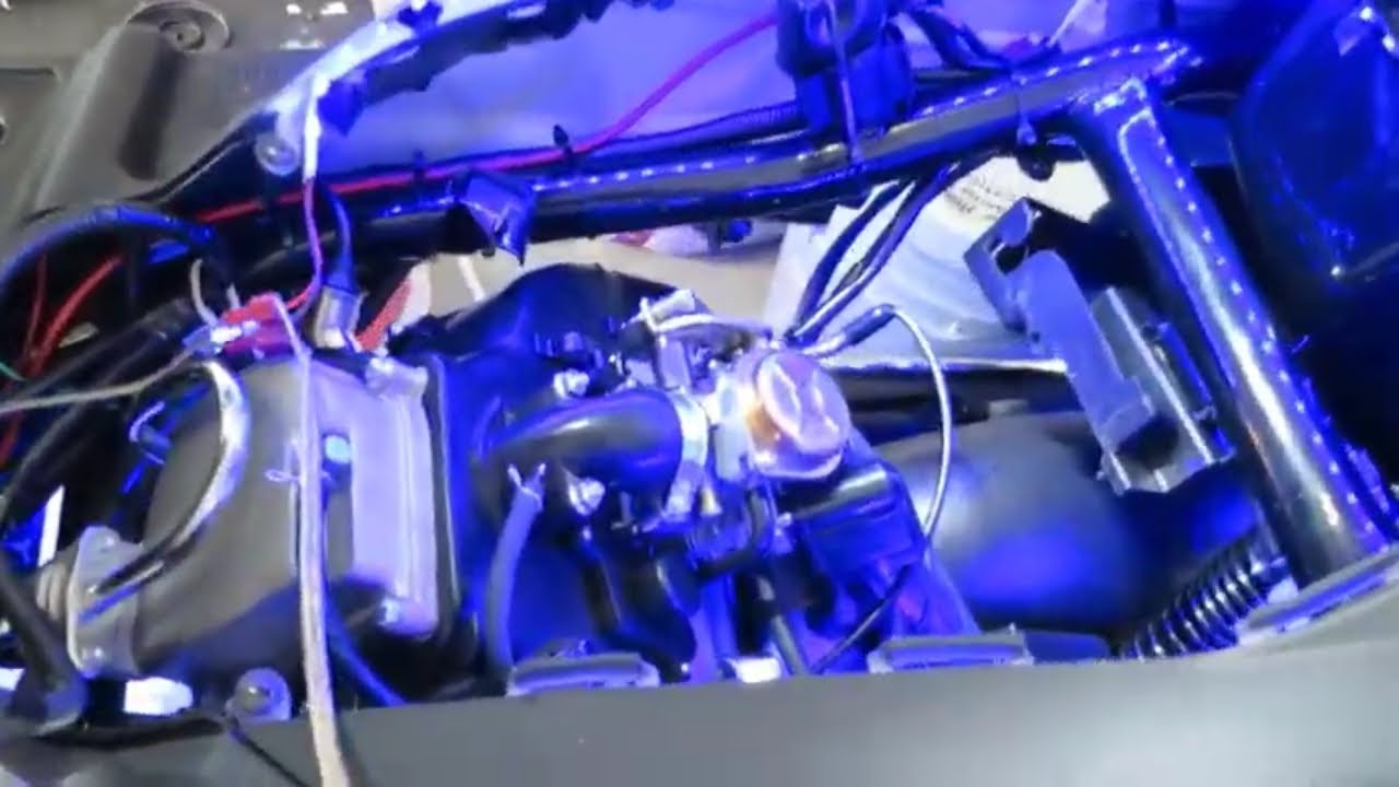 Detailed Step by Step Motorcycle LED Neon Light Installation - YouTube