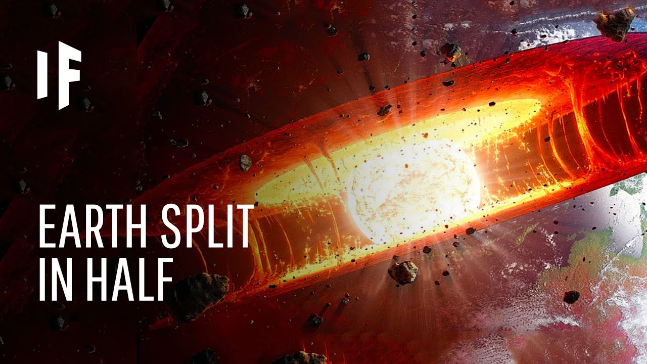 What If the Earth Was Cut in Half? - YouTube
