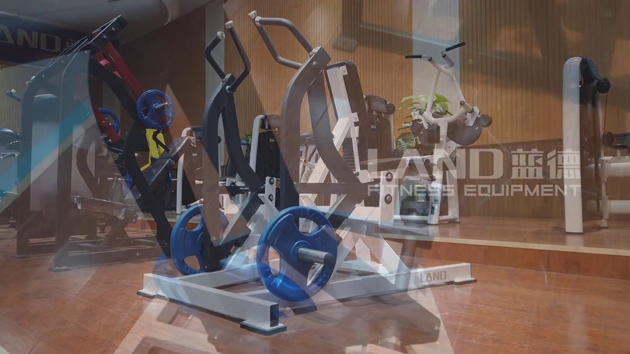 LD-3000 series hammer strength equipment - YouTube