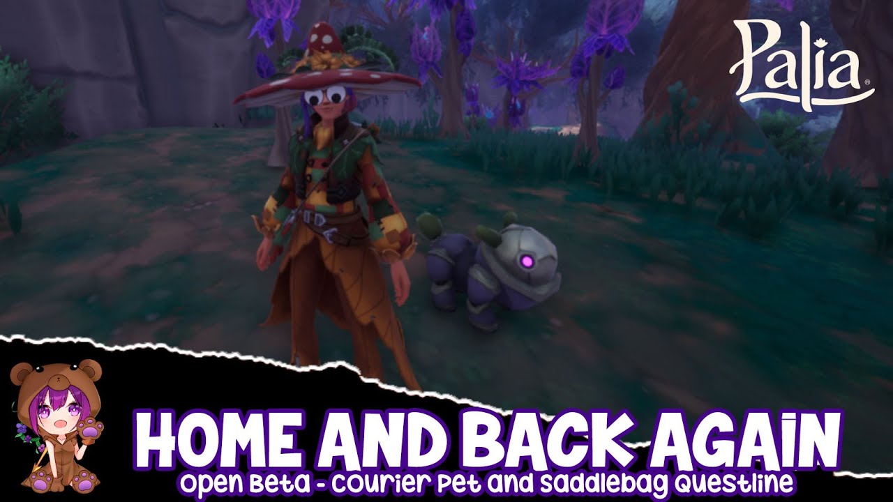 Palia Home and Back Again | Courier Pet and Saddlebag Quest 3 - YouTube