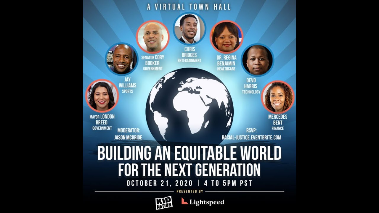 "Building an Equitable World for the Next Generation" Virtual Town Hall ...