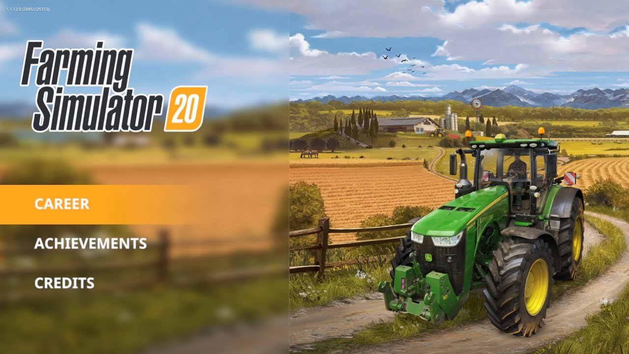 Farming simulator 2020 #1 - YouTube