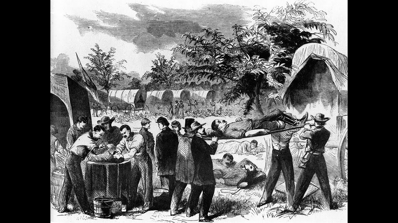 86 GORDON DAMMANN - EVACUATING IRON BRIGADE WOUNDED FROM ANTIETAM - YouTube