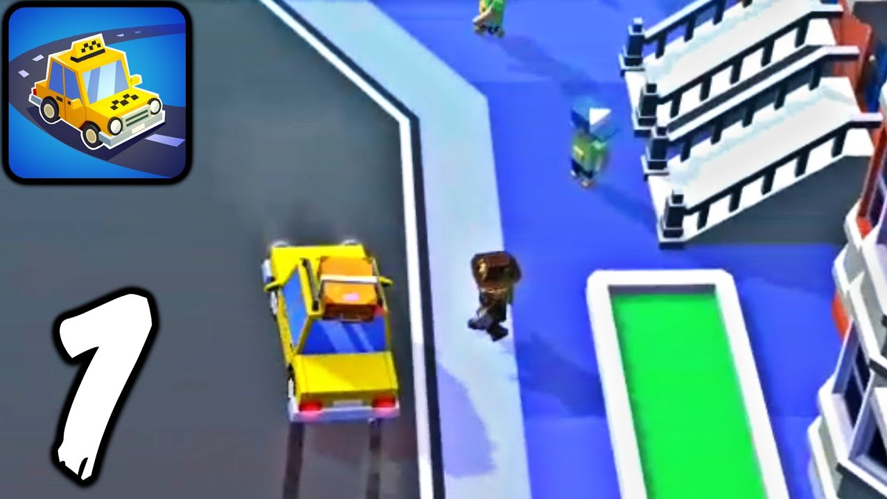 TAXI RUN - CRAZY DRIVER - Walkthrough Gameplay - INTRO(Android) - YouTube