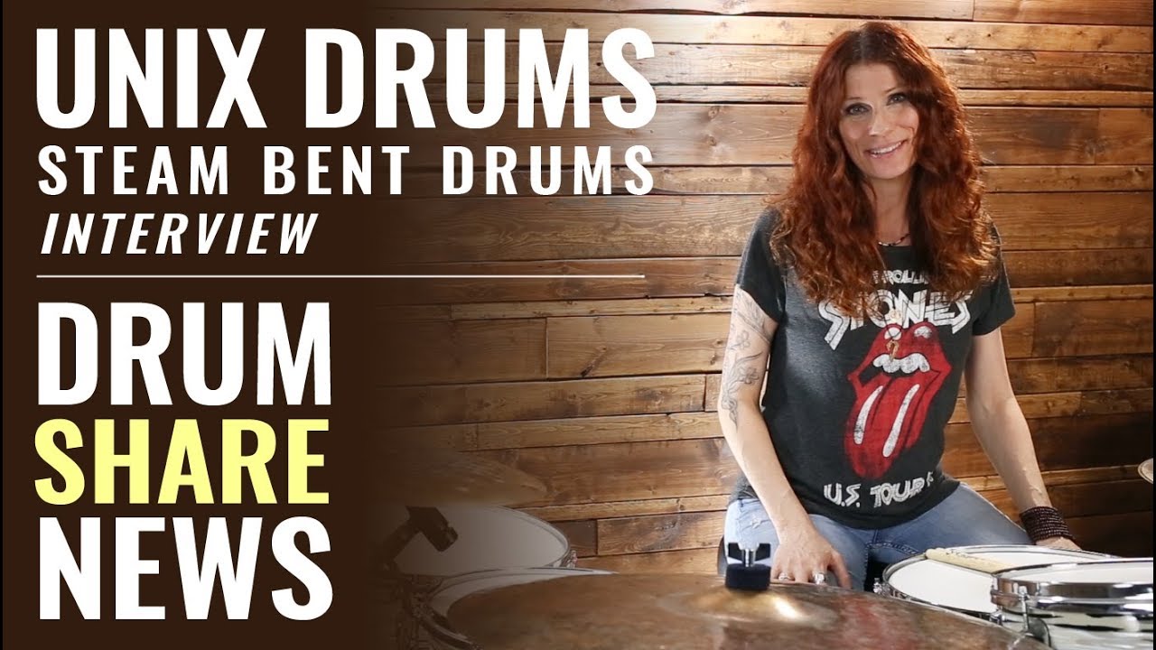 Solid snare shell | Steam Bent Drums | Unix Drums - YouTube