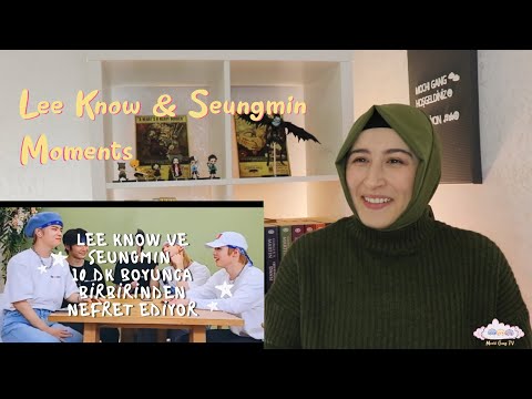 'Lee Know & Seungmin 10 dakika boyunca birbirlerinden nefret ediyor' REACTION | KPOP TEPKİ