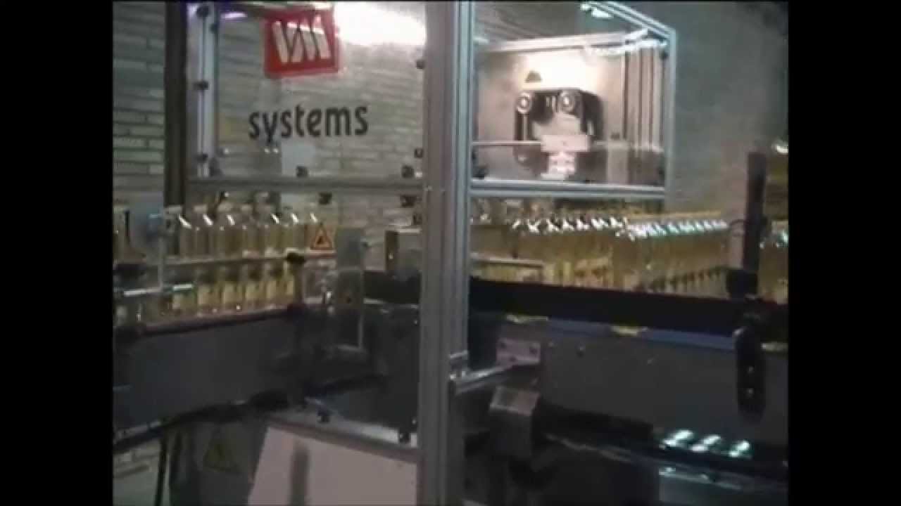 Encajadora Pick & Place para Botellas 1 Litro en Bandejas Display - YouTube