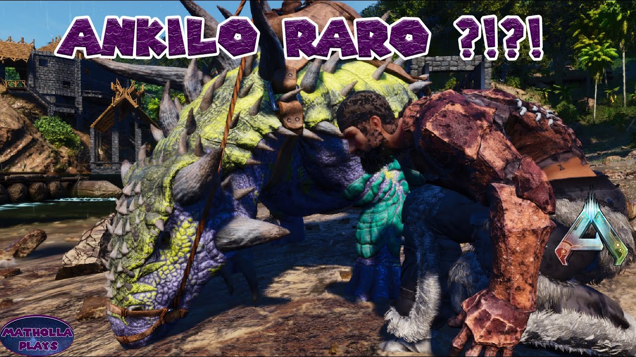 Ankylo raro ou falta de sorte?! - Ark Survival Ascended - EP 08 - YouTube